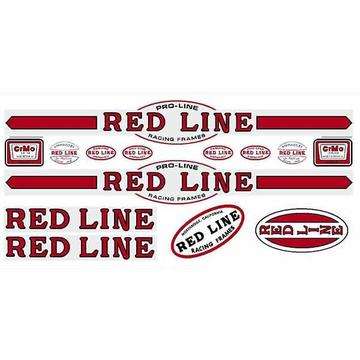 Redline Proline Decal Set 1980 (Early Years) - BMX Decal Sets - New Zealand