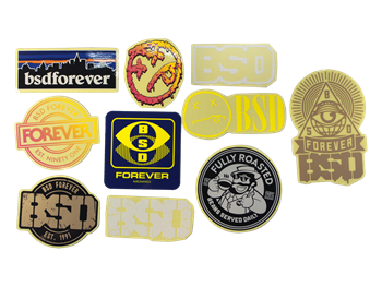 BSD - 2020 BSD Mixed Sticker 10 pack - BMX Sticker Sets - New Zealand