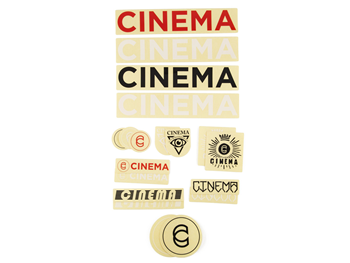 Cinema - Sticker Pack - 18 - Piece - BMX Sticker Sets - New Zealand
