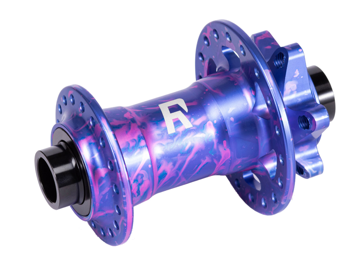 Radio - Sonar Disc Front Hub (Nebular Purple) - BMX Hubs - New Zealand