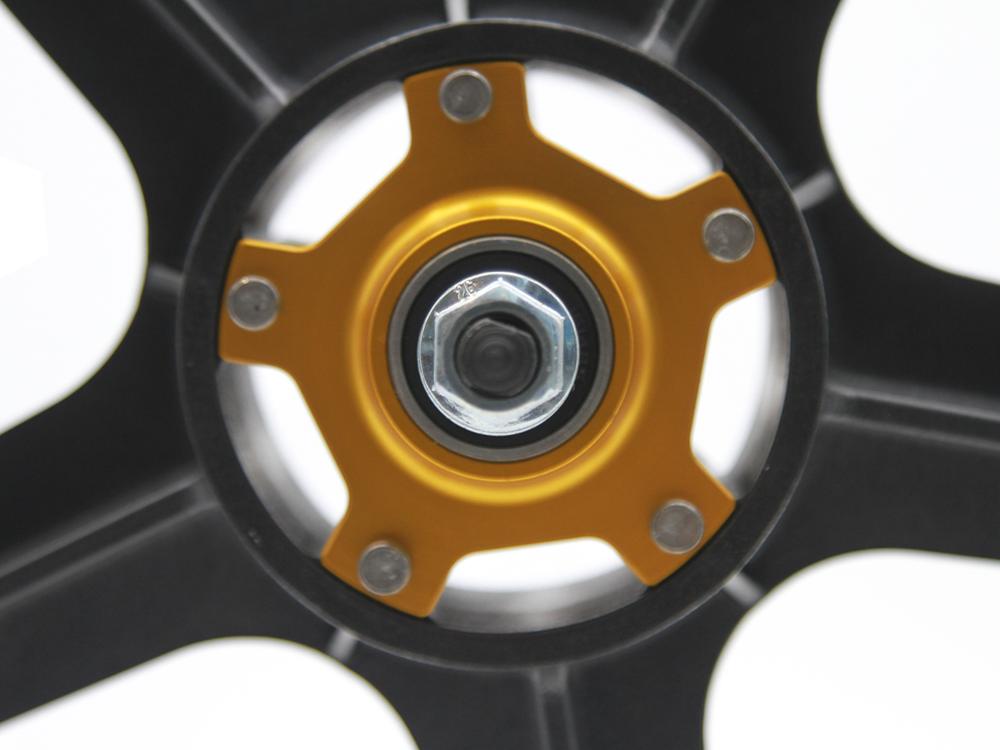 Skyway - Tuff Graphite Gold 9T 20 inch Wheel Set - BMX Wheels - New Zealand