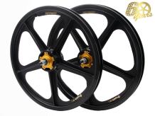 Skyway - TUFF 60th Graphite Edition 20 Wheel Set - BMX Wheels - New Zealand